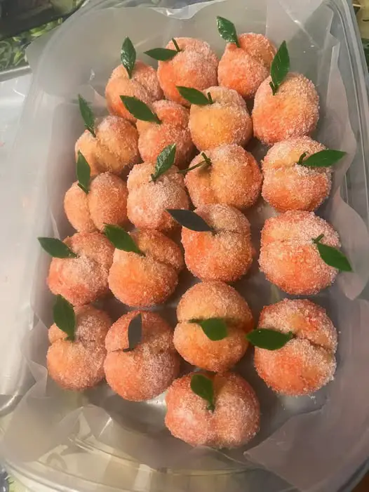 Peach cookies - Info.Cookingpoint