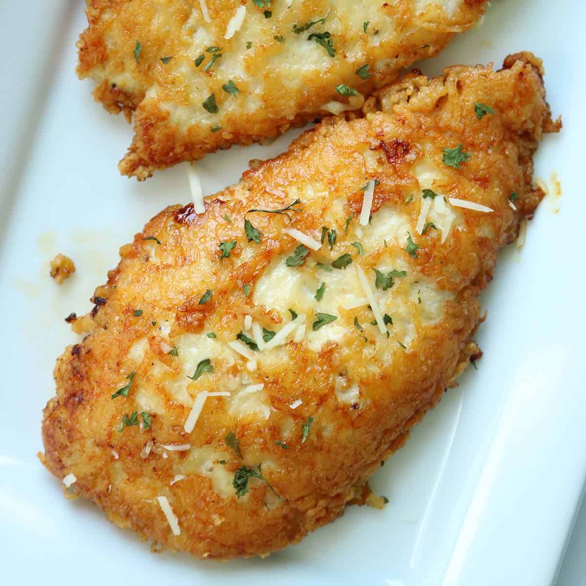 Baked Garlic Parmesan Chicken Cutlets - Info.Cookingpoint