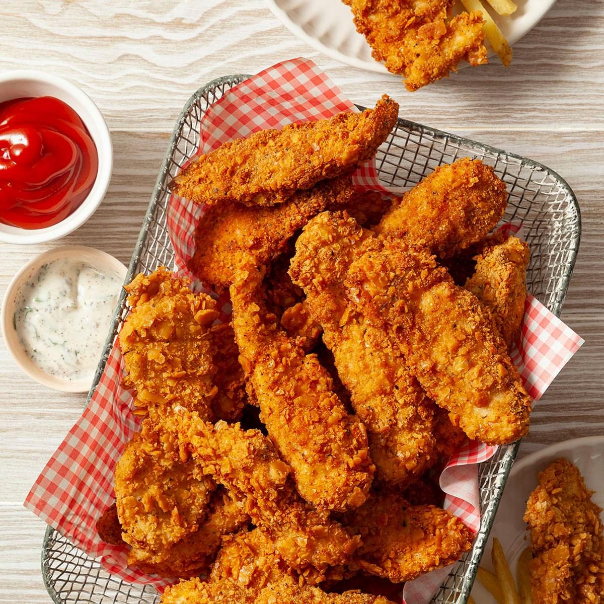 CRISPY CHICKEN STRIPS - Info.Cookingpoint