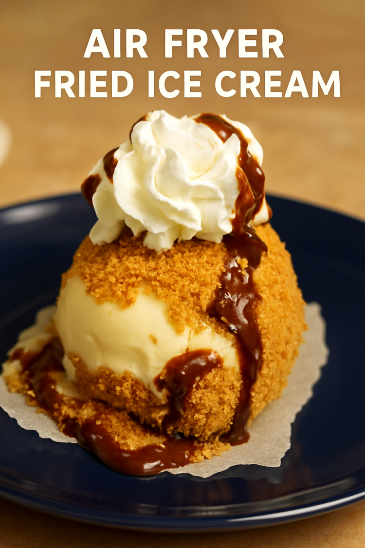 Air Fryer Fried Ice Cream - Info.Cookingpoint